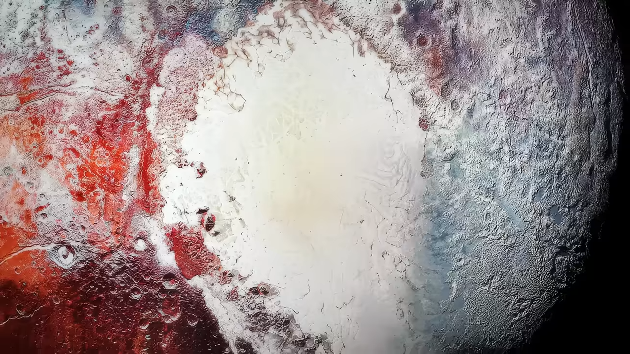 What lies beneath Pluto’s frozen surface is not ice - it’s something ...