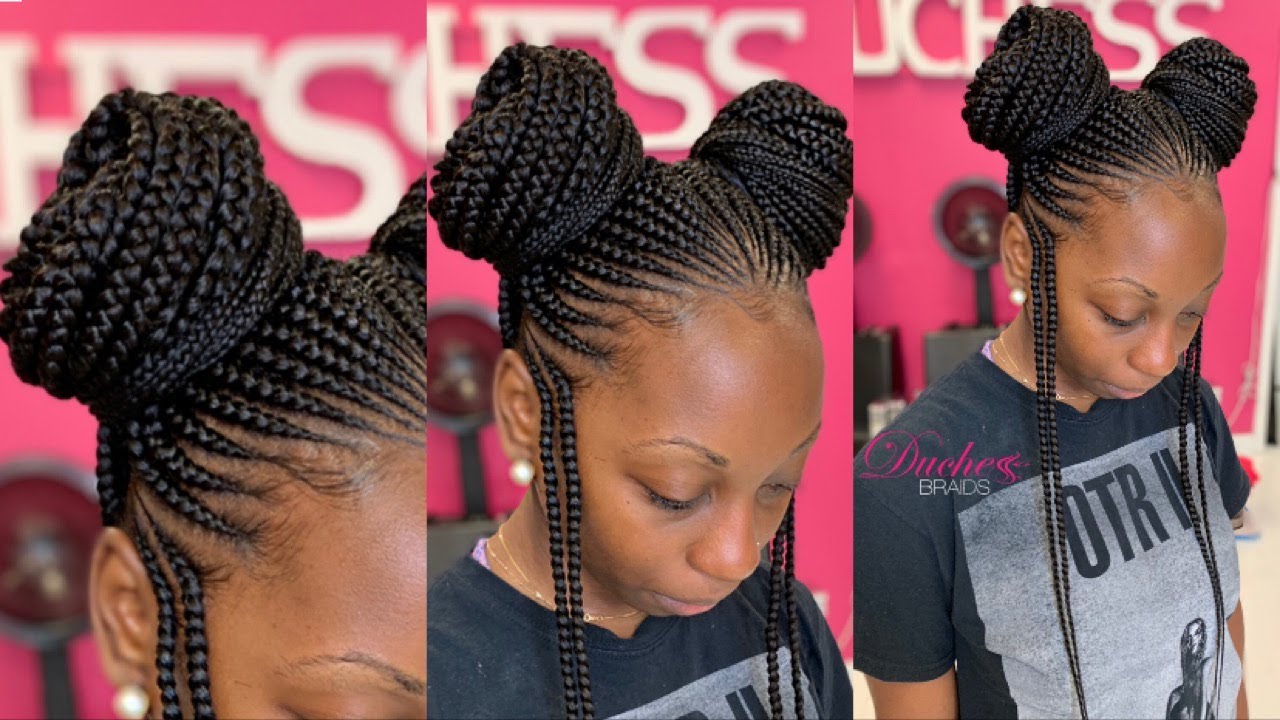 Beginner-friendly feed-in braids tutorial