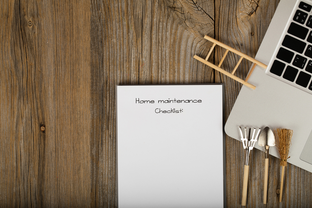 Monthly home maintenance checklist