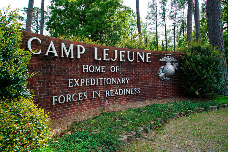 About 8,000 gallons of sewage spills from manholes at Camp Lejeune ...