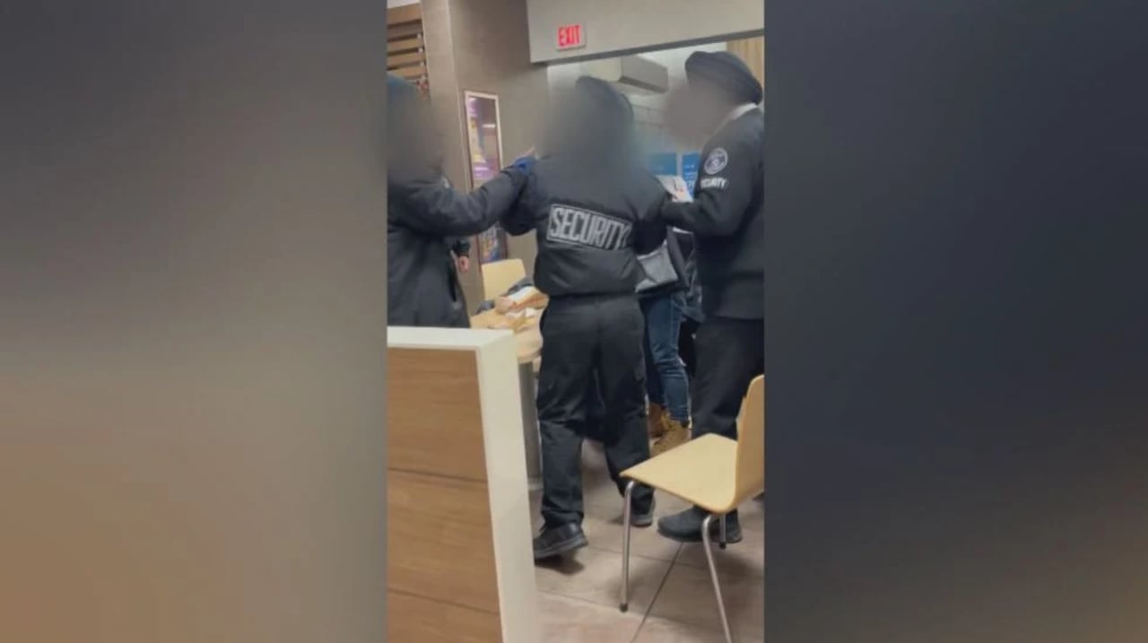 Security response questioned after video shows physical altercation at ...