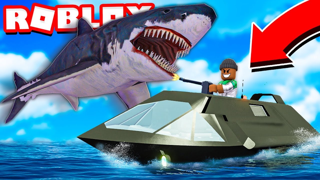Inside the new stealth boat in Roblox SharkBite
