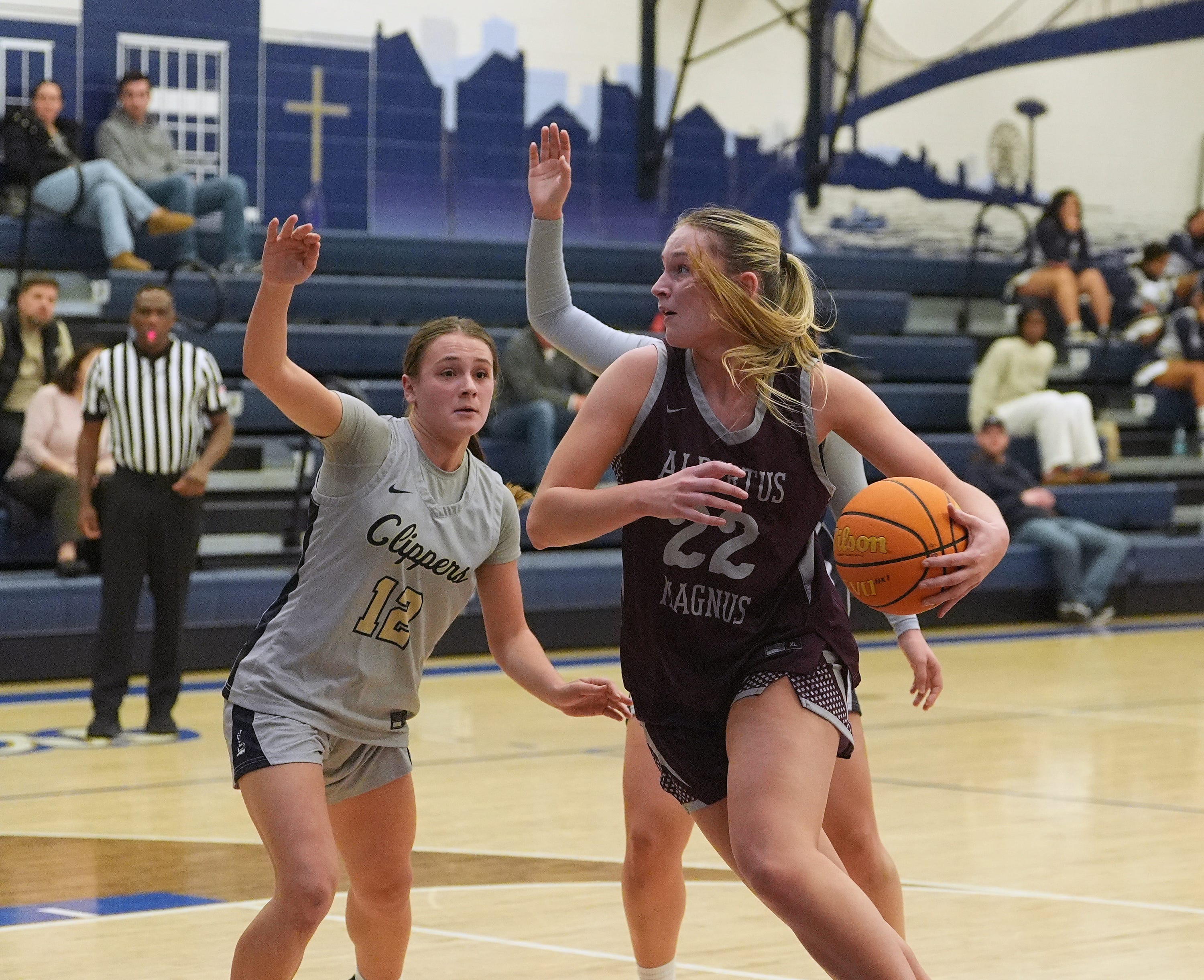 Julia Scott of Albertus Magnus is all-time Rockland scoring leader