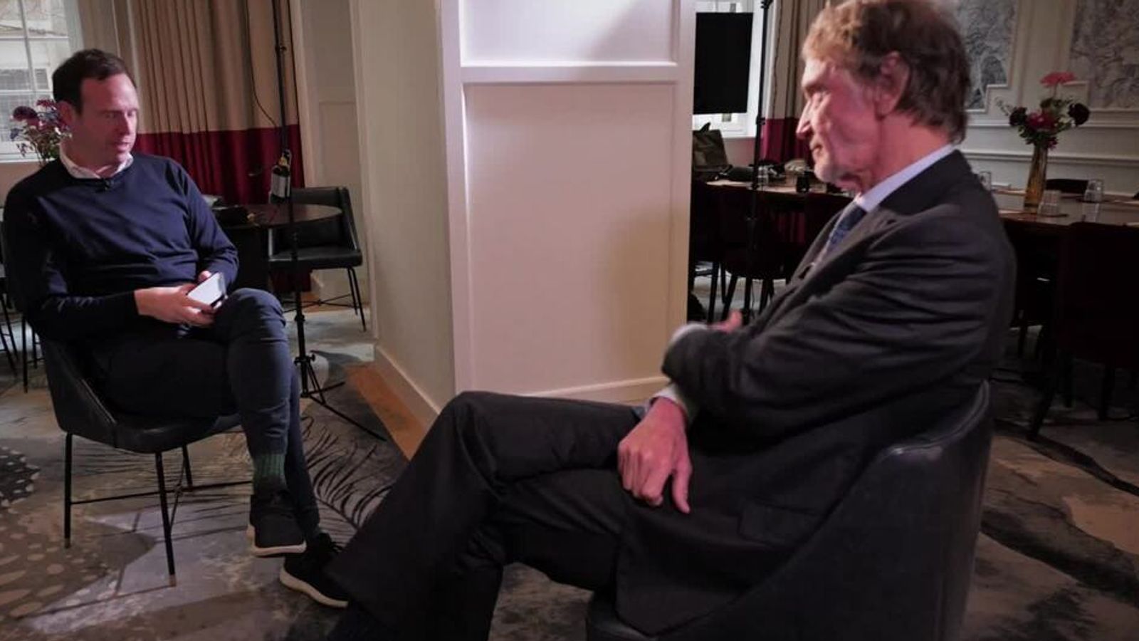 Watch Ratcliffe's interview in full