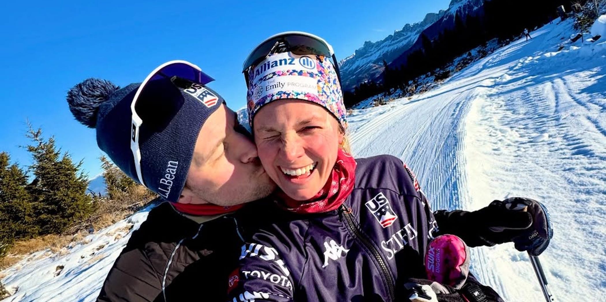 Cross-country skier Jessie Diggins’s husband surprised her ahead of the ...