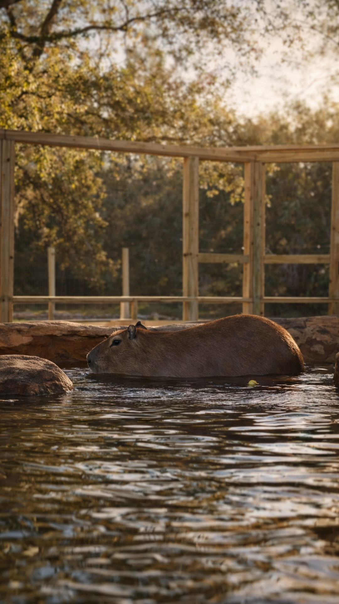 Why this capybara pool setup is so satisfying