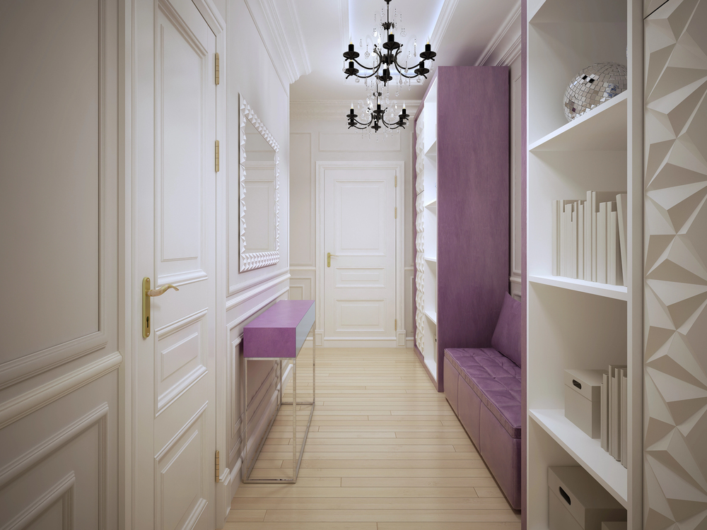 Closet hacks for more hallway space