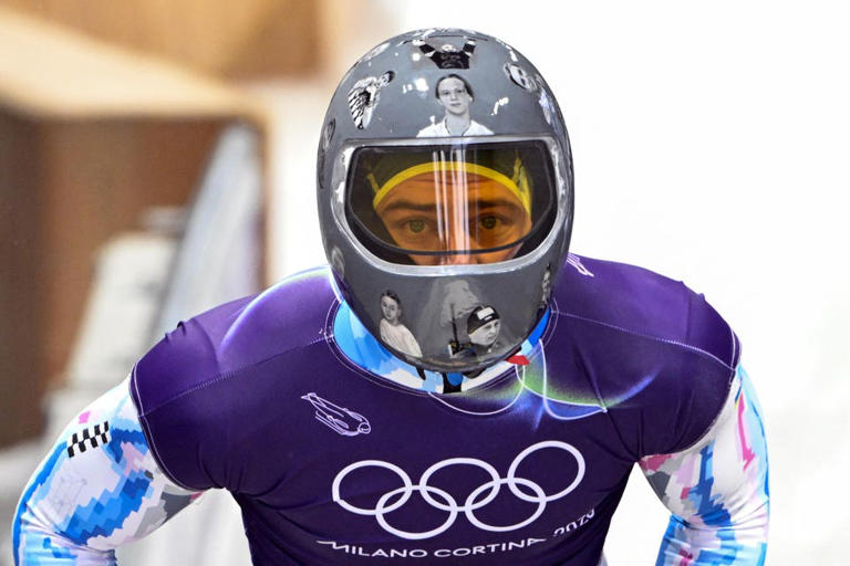 Ukrainian athlete disqualified from Winter Olympics event over helmet ...