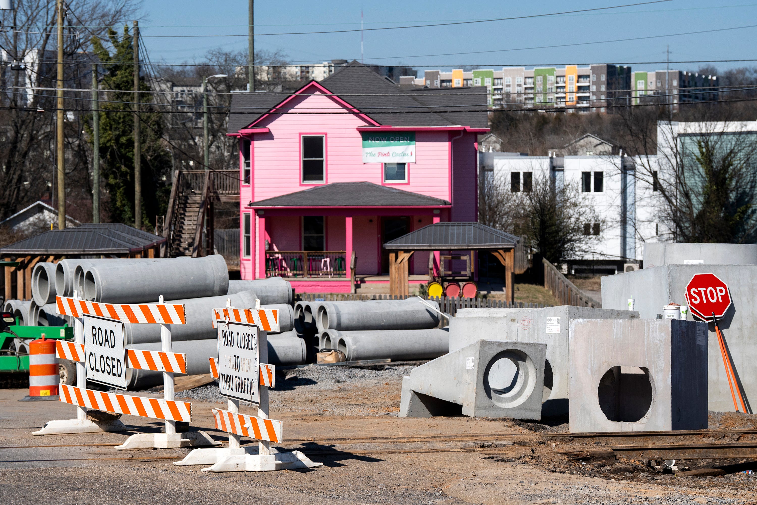 Sevier Avenue streetscape delayed by months, now stretching into 2027