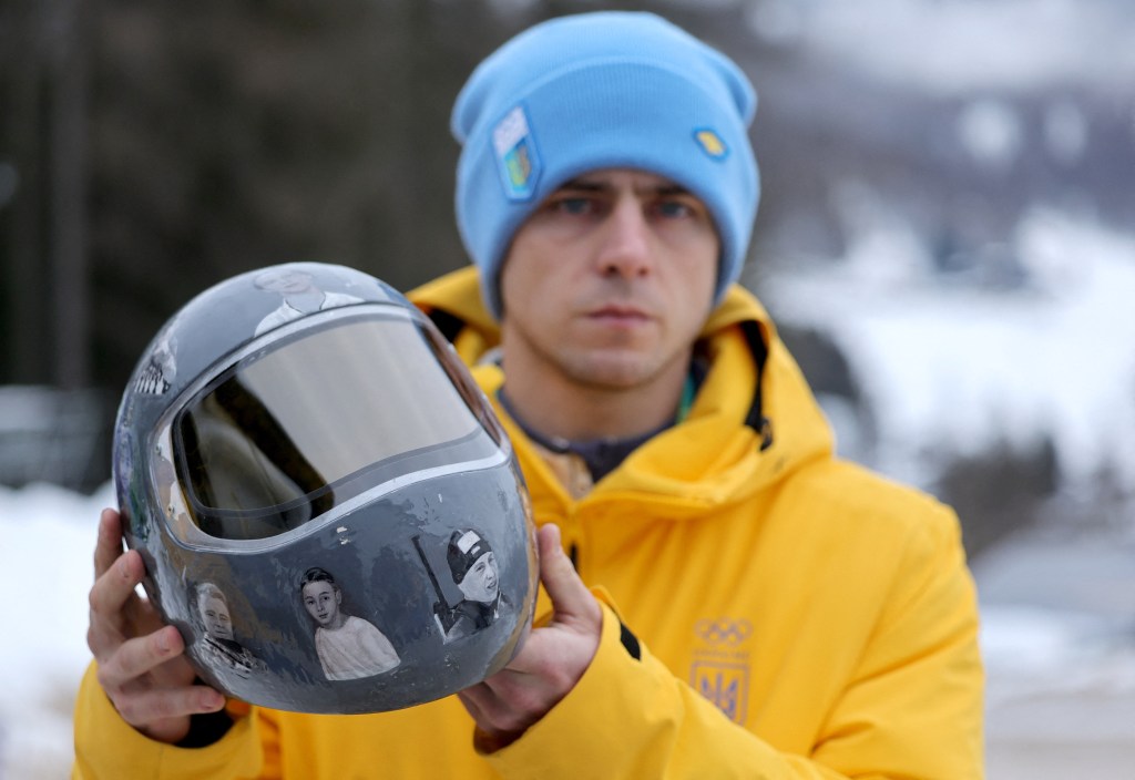 Ukrainian Olympian Vladyslav Heraskevych disqualified over 'helmet of ...