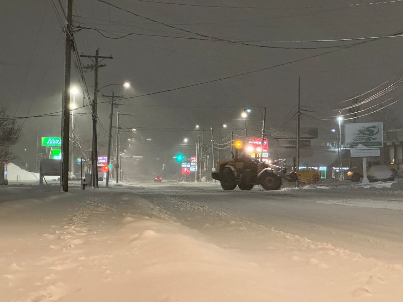 Snowfall warnings end after day of delays, closures across PEI