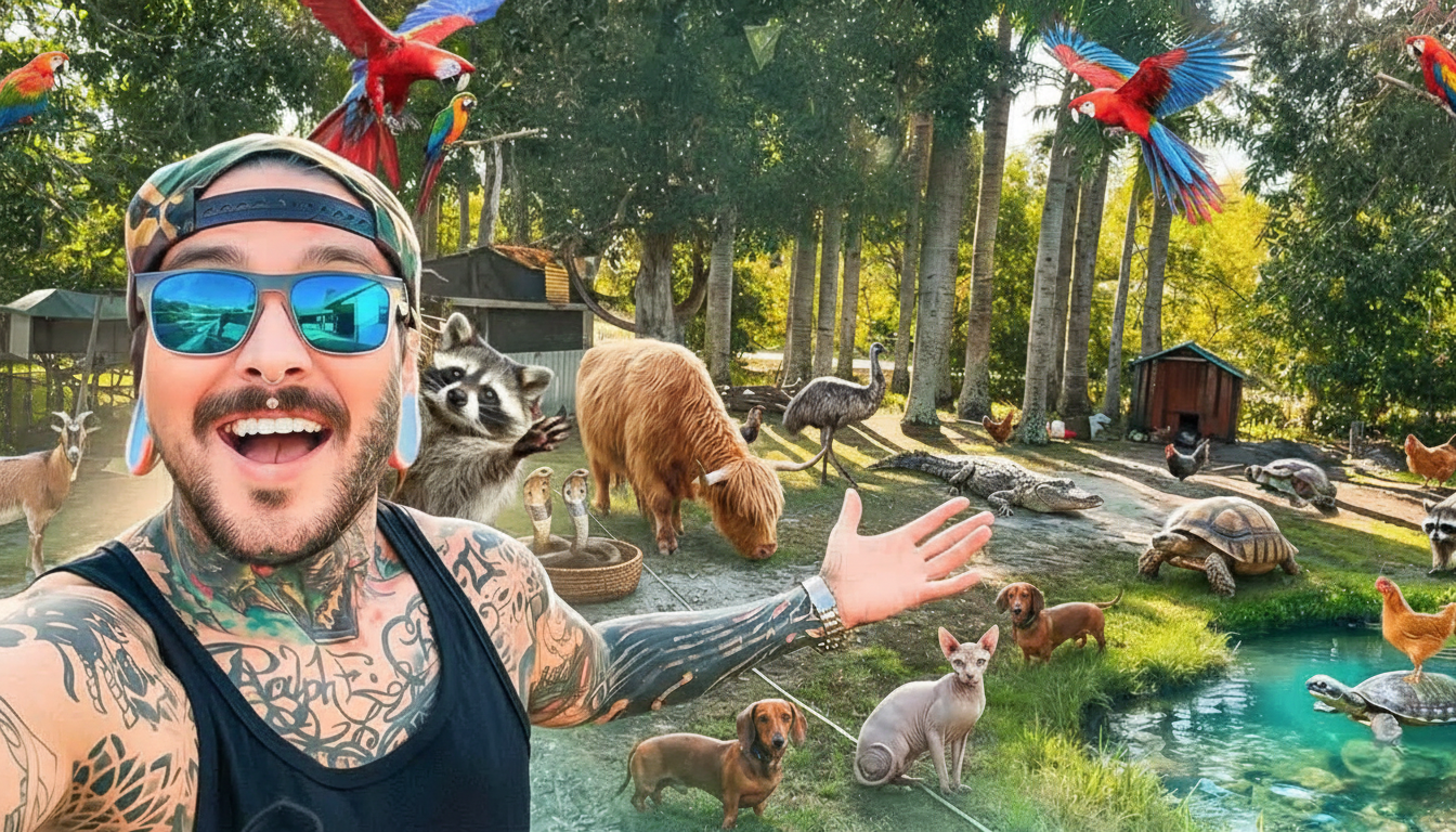 Handling my entire animal collection solo