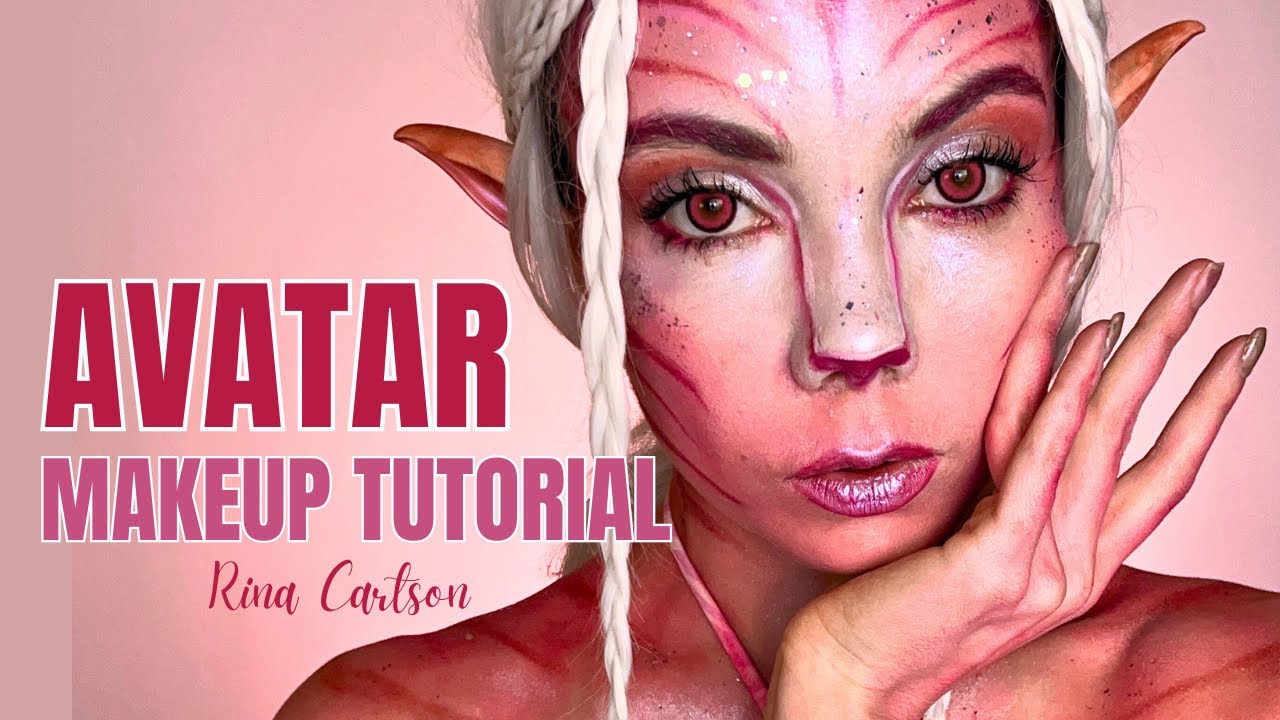 Pink avatar makeup tutorial