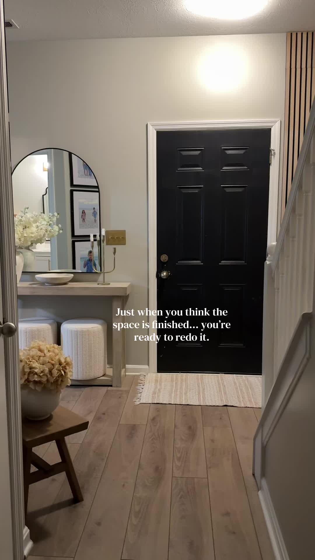 Entryway wall makeover ideas that feel personal