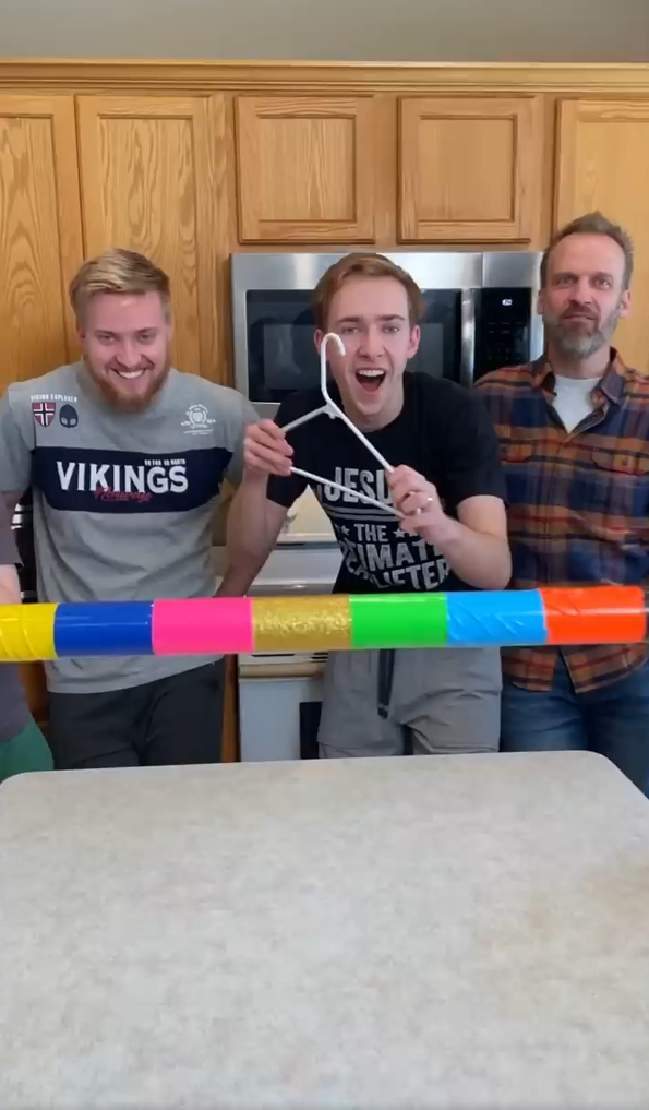Hanger Toss Challenge With Surprise Rounds