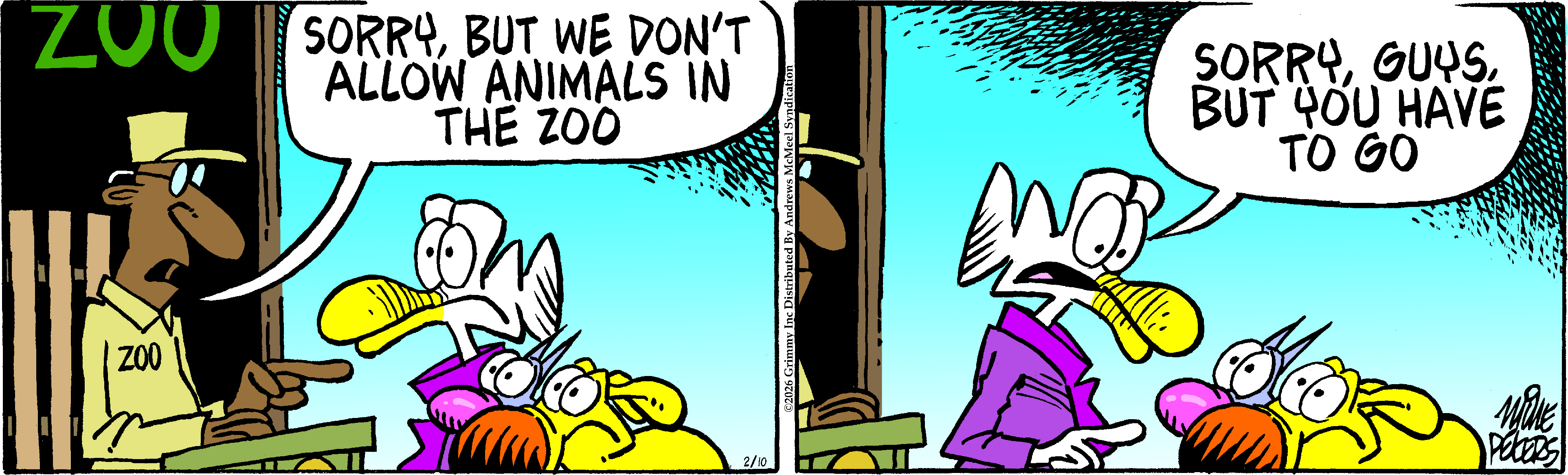 Mother Goose and Grimm by Mike Peters