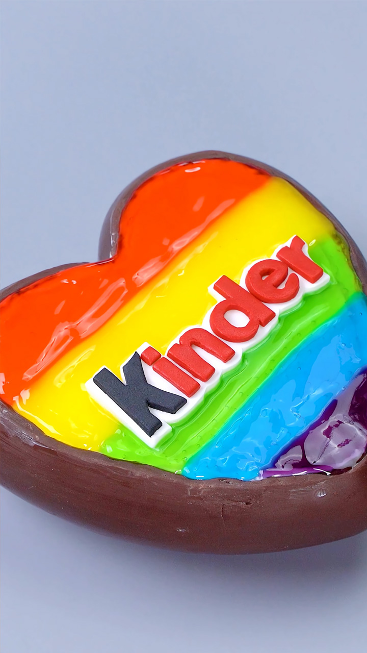 Unique rainbow shaped chocolate cake ideas