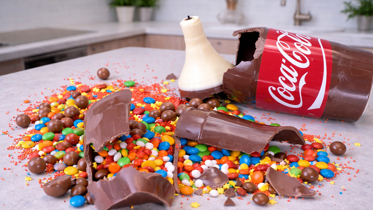 Creative Coca-Cola inspired chocolate cake ideas