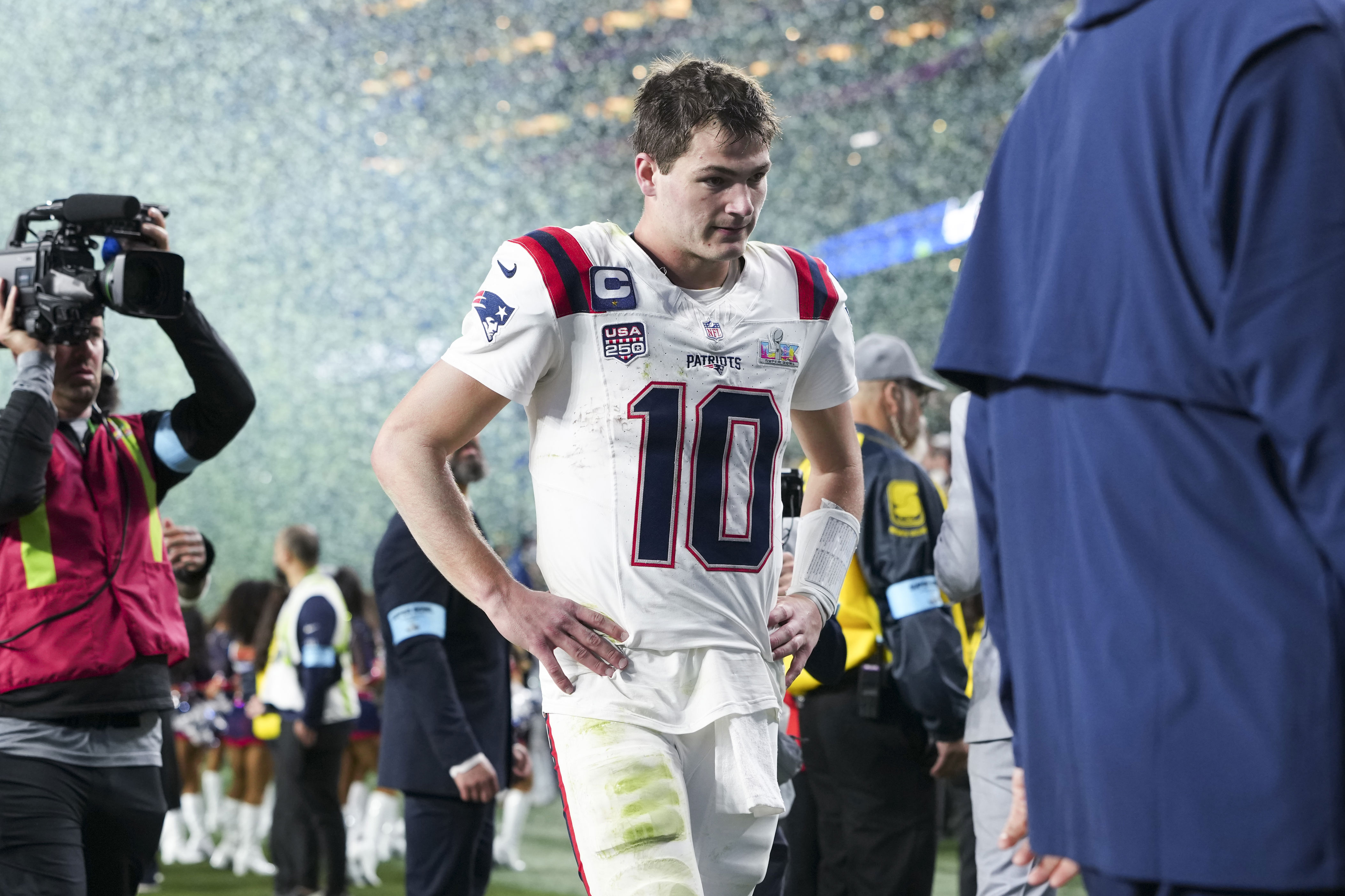 Patriots could face NFL punishment over Drake Maye incident