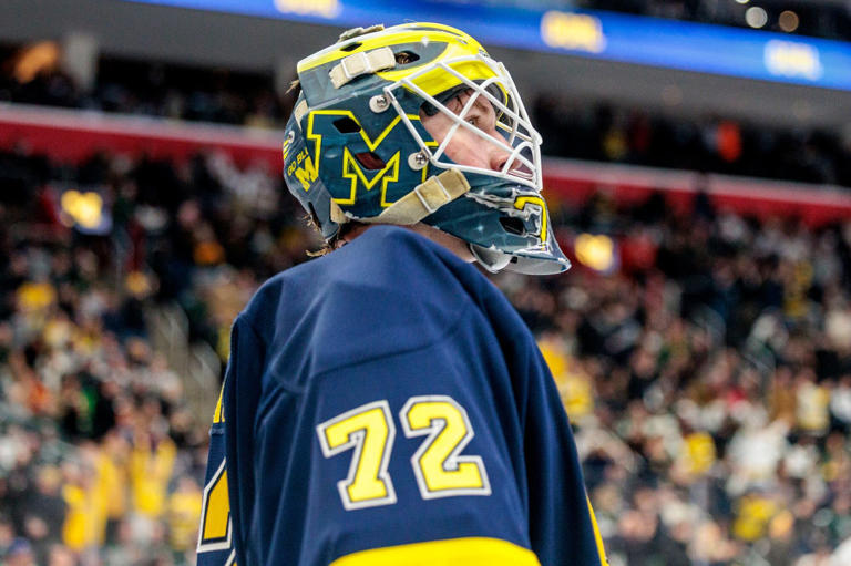 Michigan has its star goalie back for stretch run