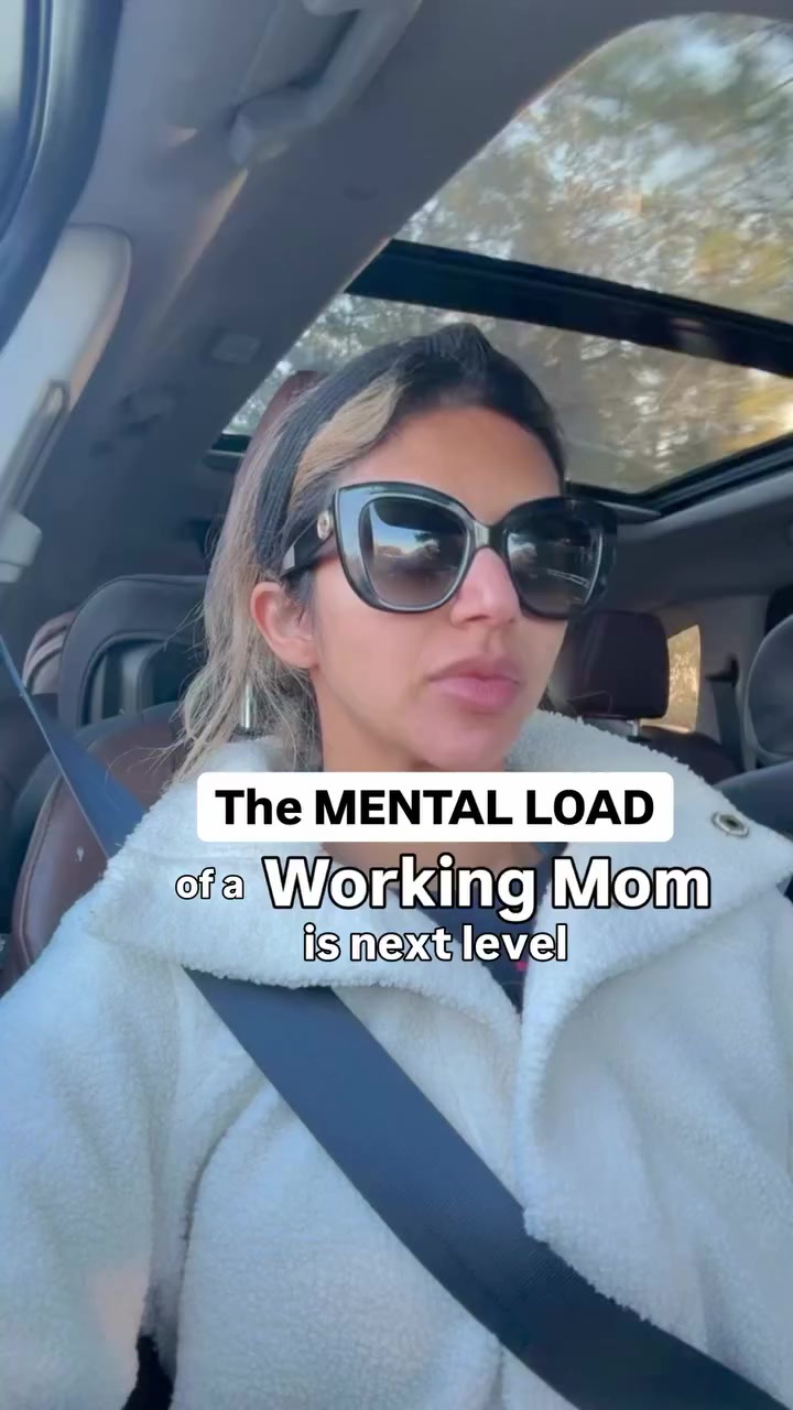 The mental load of a working mom is next level