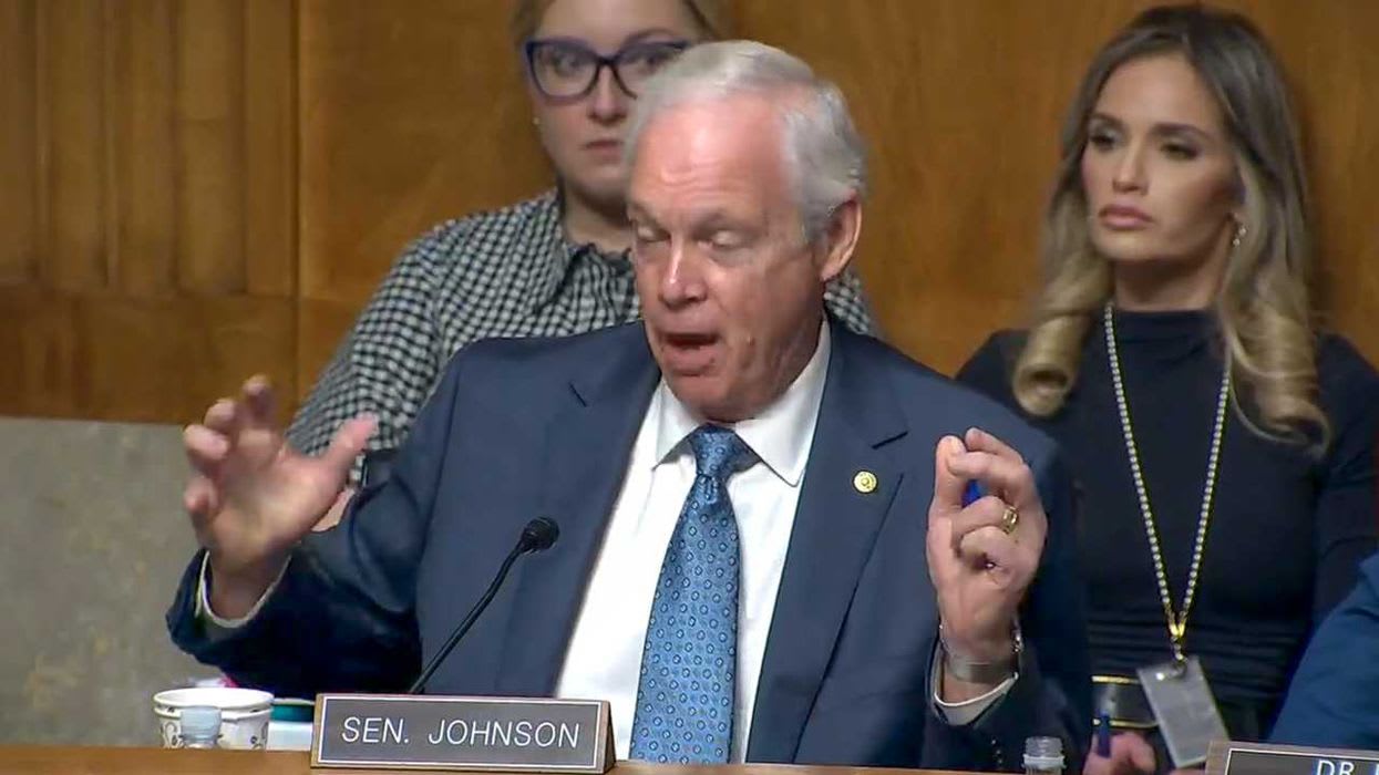 GOP senator hit with fierce reply after hot mic comments aired in hearing