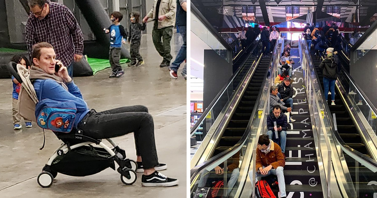 29 times people spotted men having a miserable time while shopping and ...