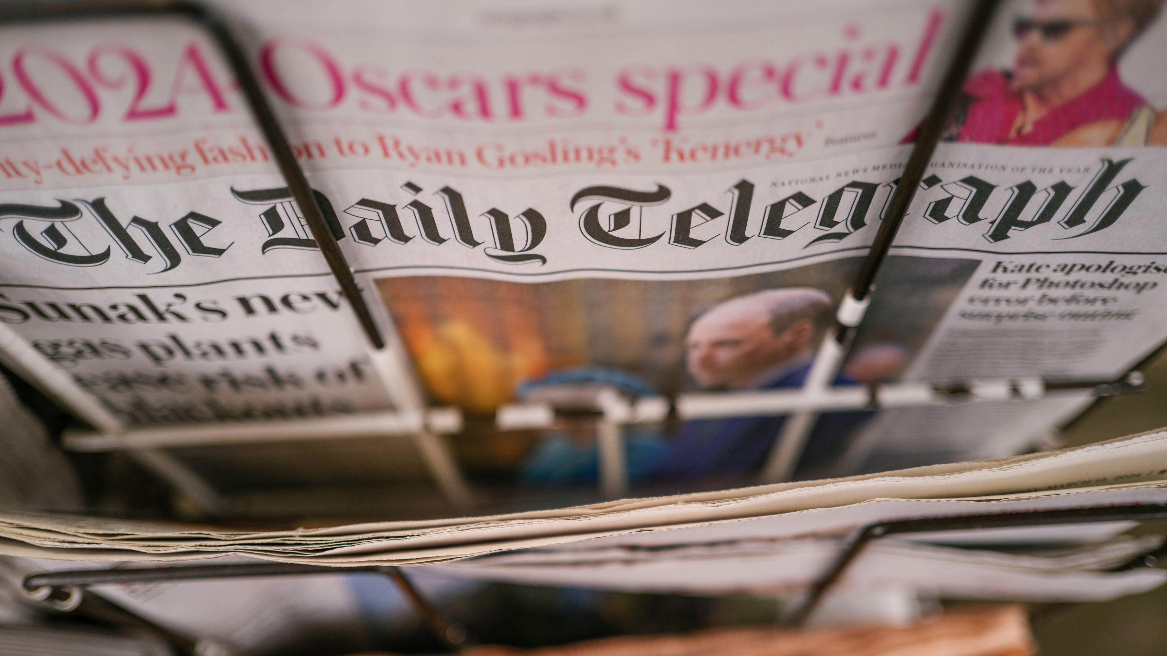 Probe ordered into Daily Mail owner's £500m takeover of Telegraph