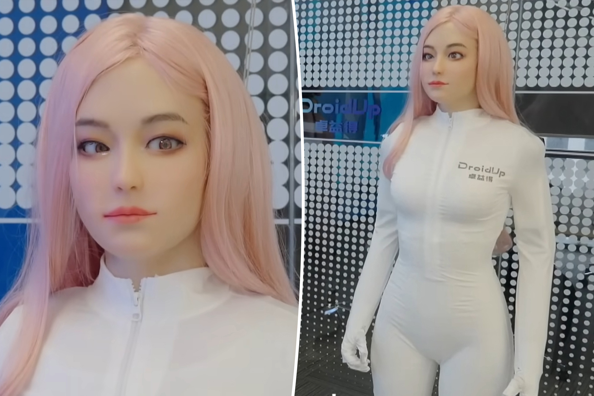 Uncanny 'warm-skinned' robot built to feel as human as possible could ...