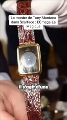 Le savais-tu ⁉️ La montre de #TonyMontana dans #Scarface #Omega #horlogerie