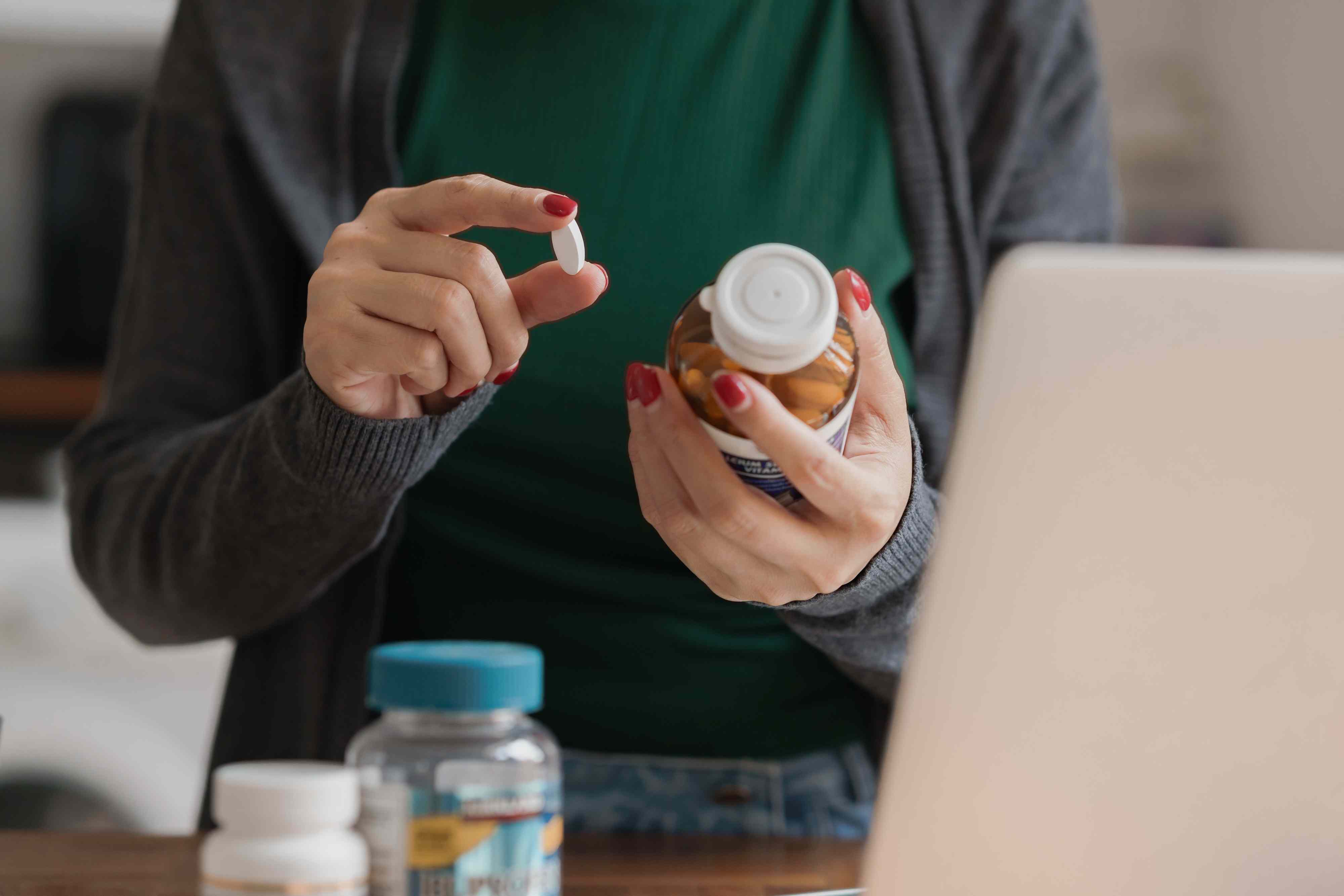 What happens when you take magnesium and ibuprofen together