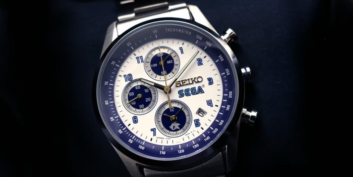 The new Seiko x Sega 65th anniversary watch is a surprisingly tasteful ...