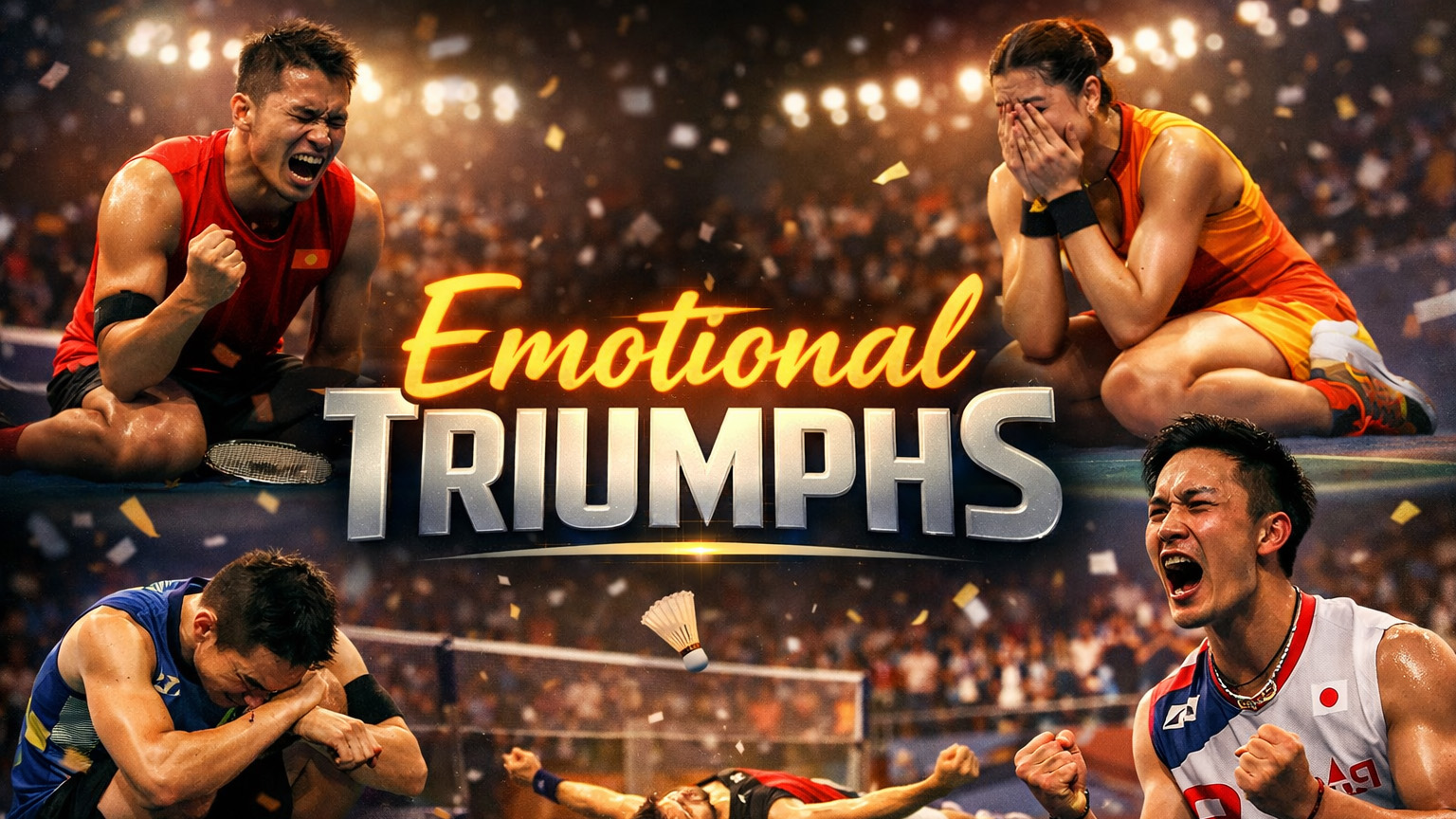 5 most emotional victories in badminton history