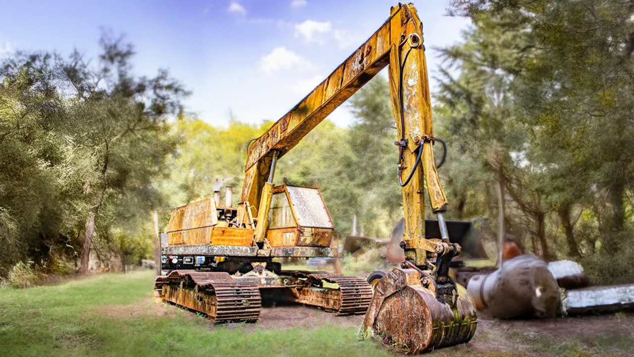 DROTT excavator sitting 15 years — will it start?