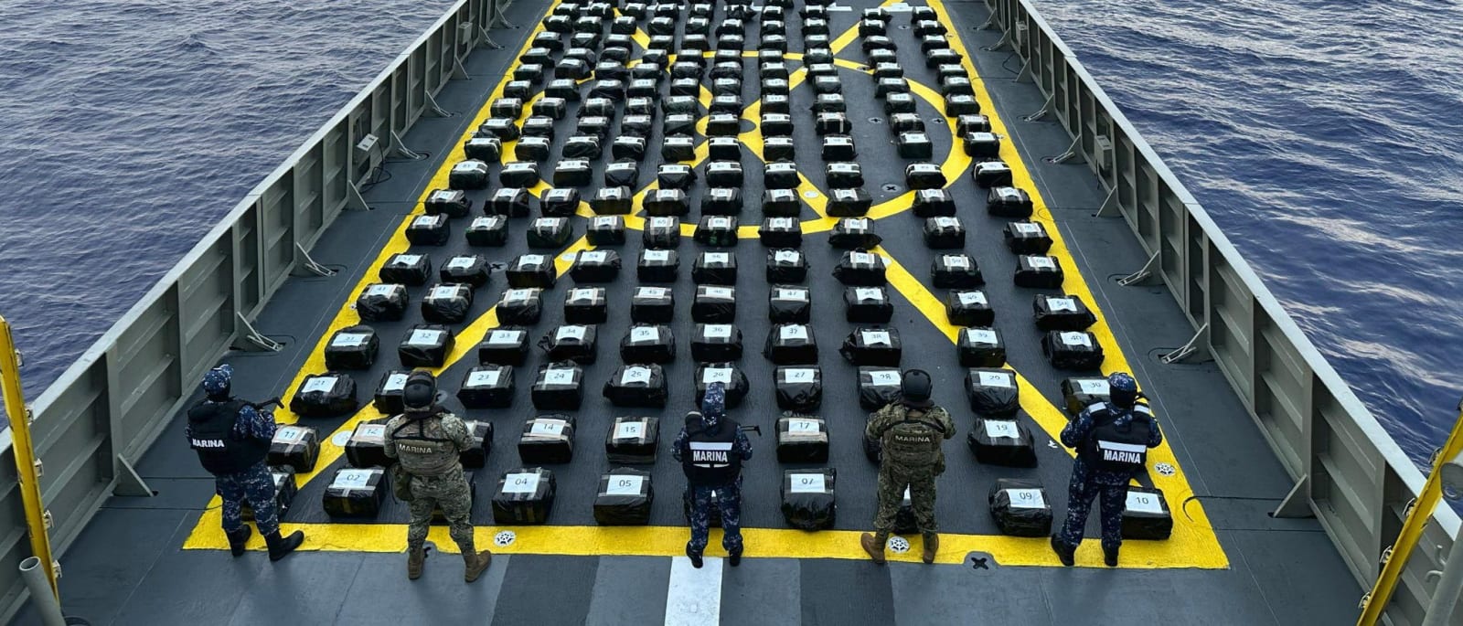 US and Mexico seize massive cocaine payload in rare joint drug bust