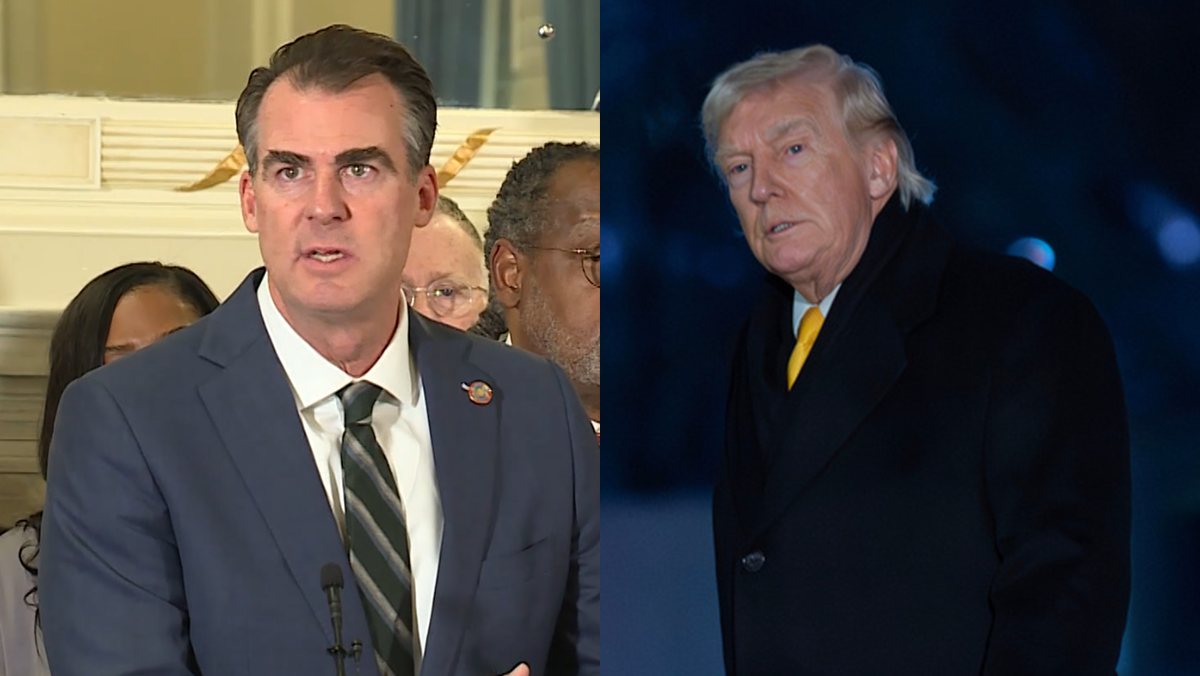 Gov. Kevin Stitt and President Donald Trump at odds over annual ...