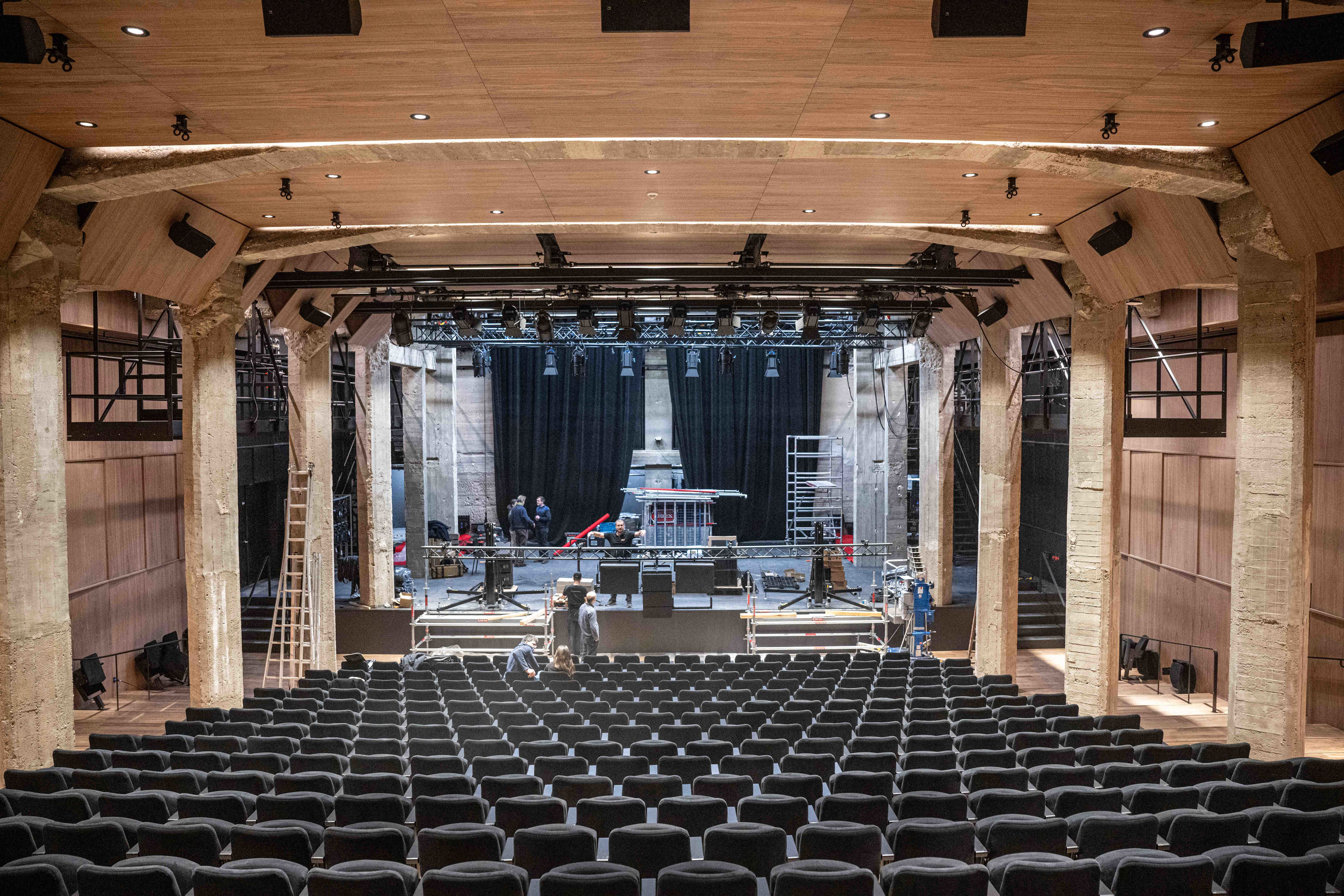 Bozar heropent Zaal M en Studio na jarenlange renovatie