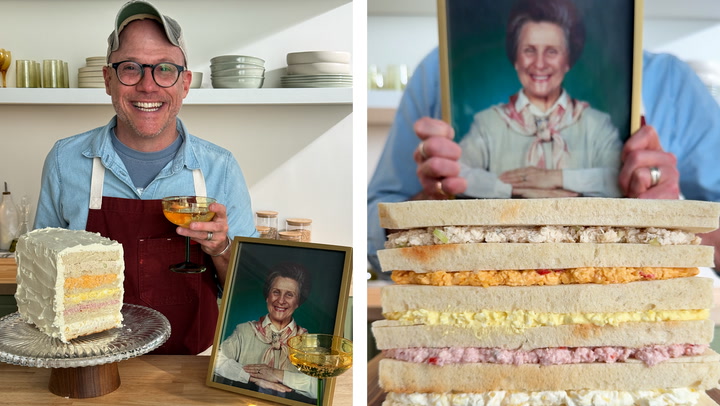 How to make a finger sandwich tea loaf