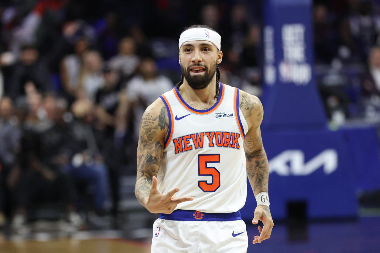 Knicks’ Jose Alvarado makes history in big performance against Sixers