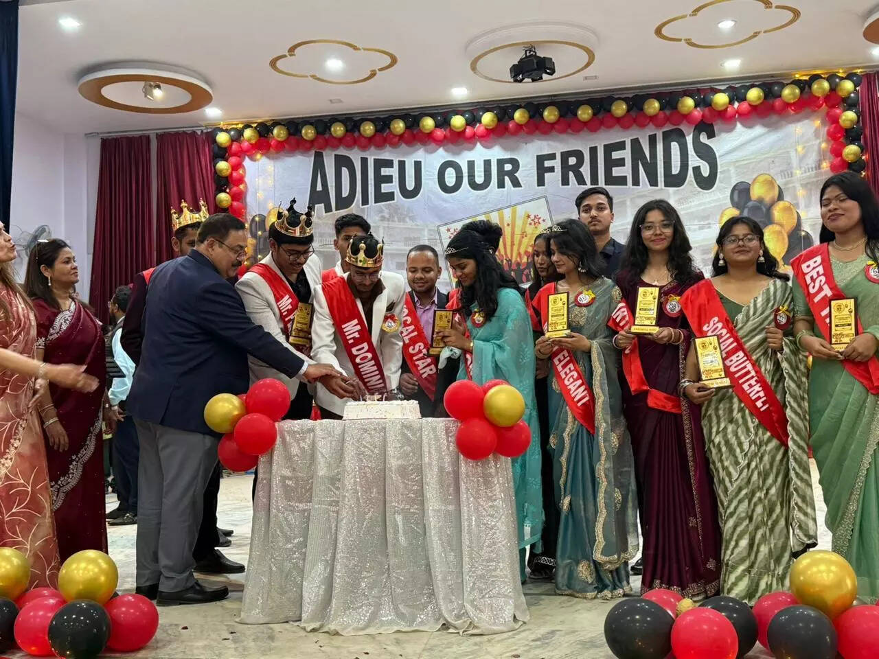Miss, Mr Dominic titles conferred at school event