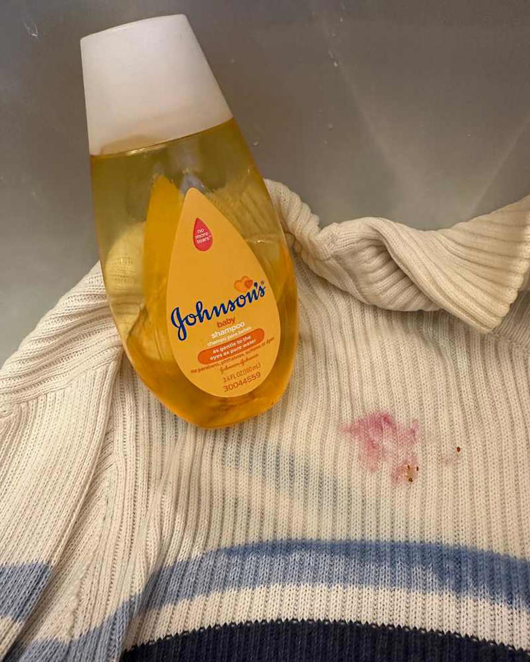 The old-school stain remover trick I learned from my mom