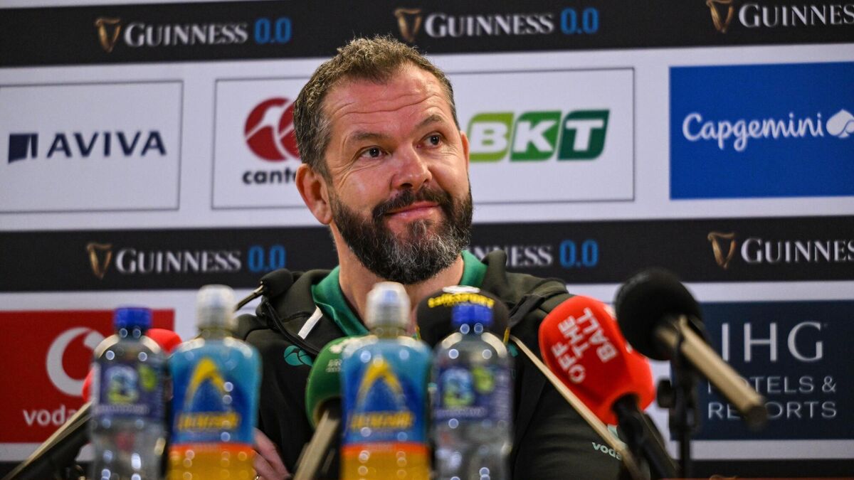 How many cards has Andy Farrell left to play as Ireland head coach?