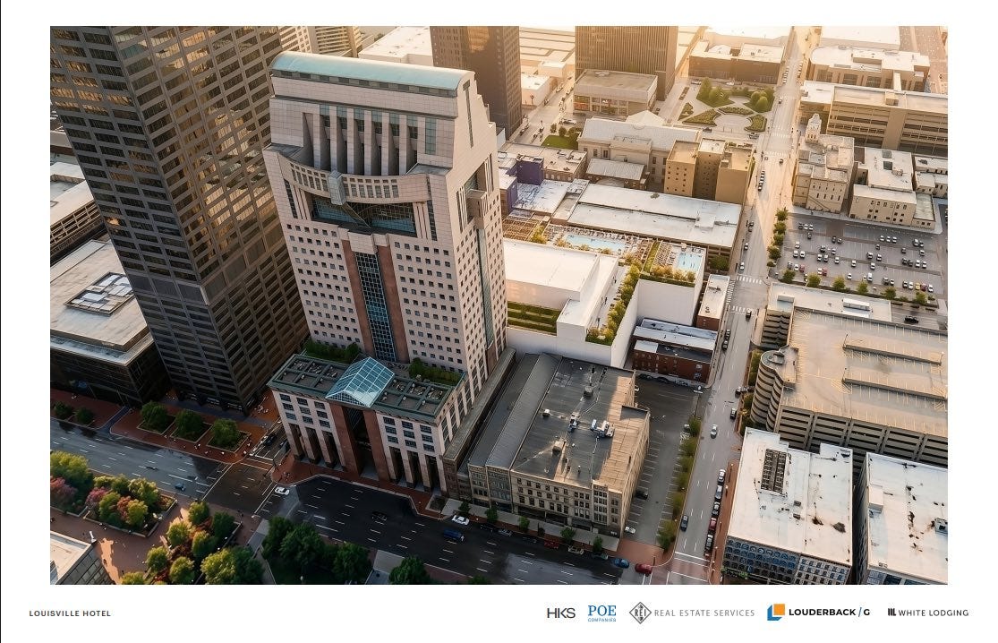 See renderings of the $600M-$700M plan to reimagine the Humana Building