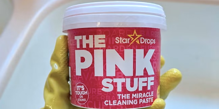 The best way to use the Pink Stuff