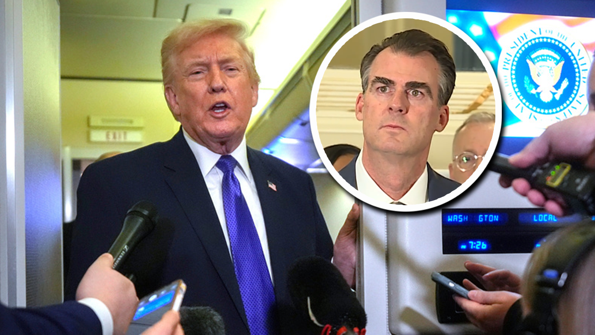 Tensions rise as President Donald Trump criticizes Gov. Kevin Stitt on ...