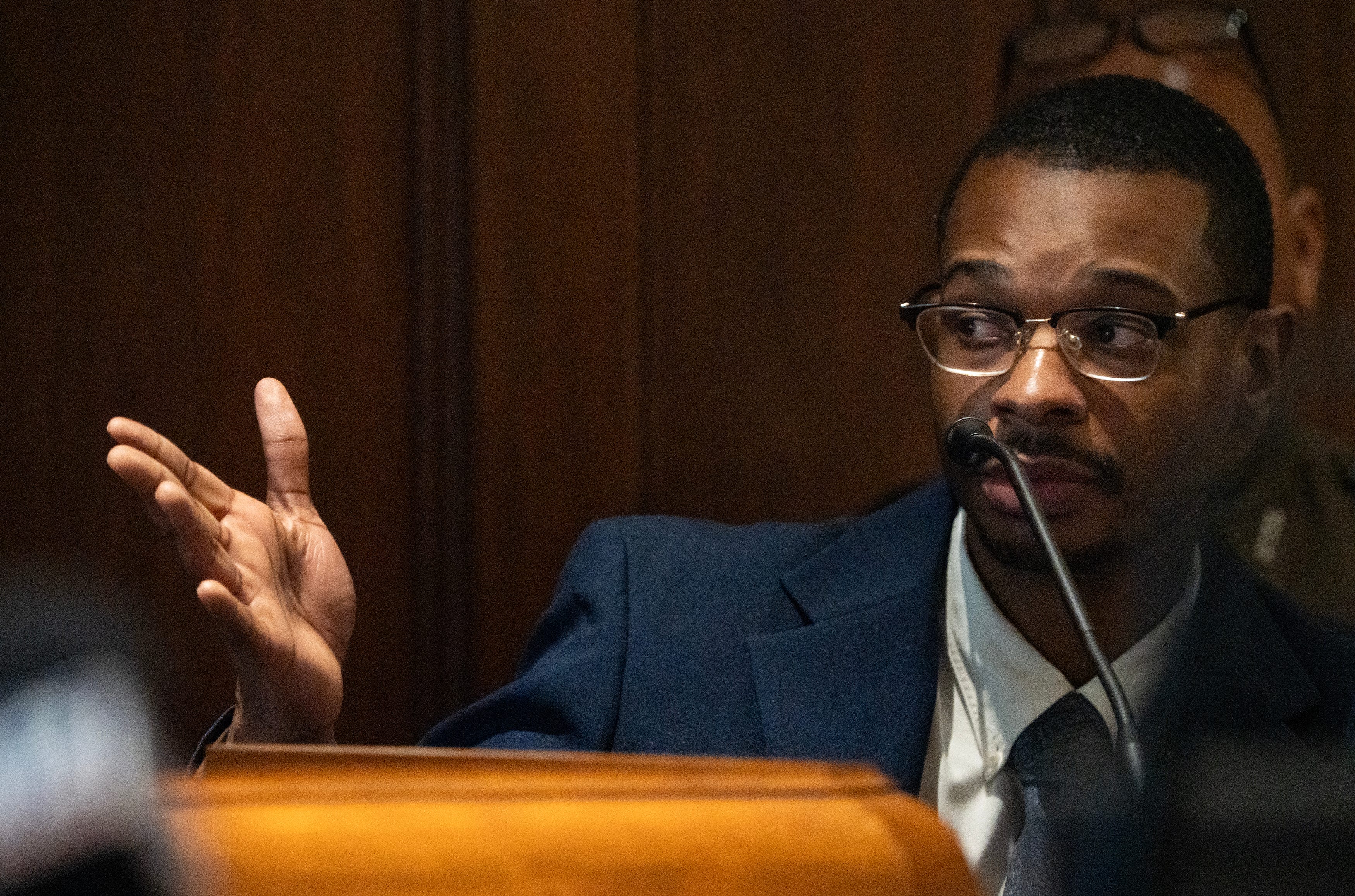 Ex-Jackson police officer Marcus Johnson guilty of gun, ax murder of nurse