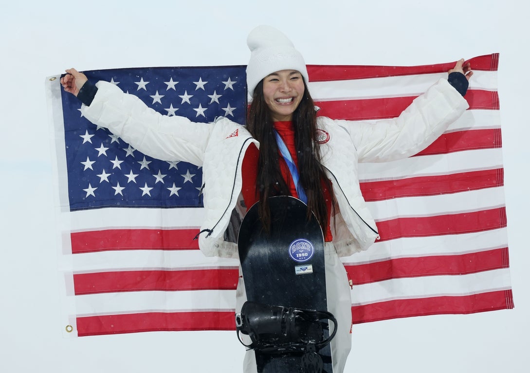 Fantastic photos of Chloe Kim, Zoi Sadowski-Synnott, Anna Gasser and ...