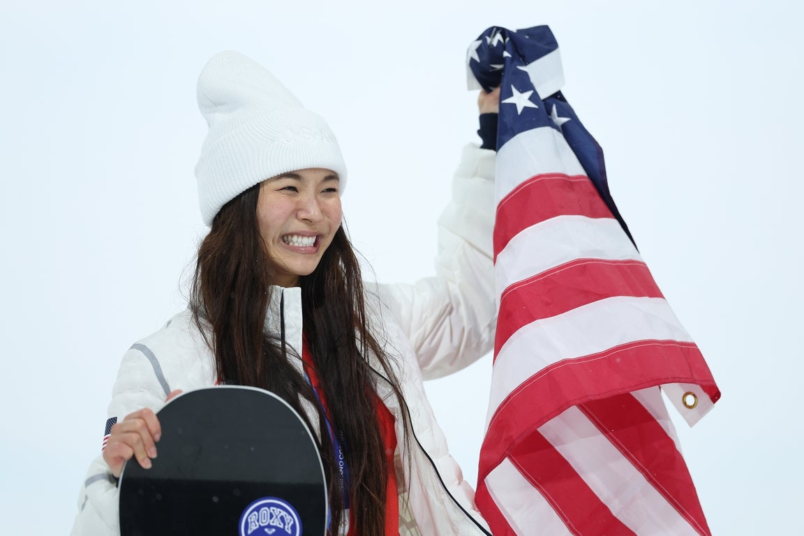 Fantastic photos of Chloe Kim, Zoi Sadowski-Synnott, Anna Gasser and ...