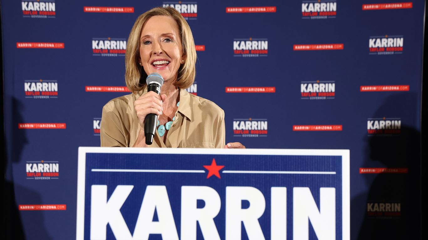 Republican Karrin Taylor Robson suspends Arizona governor campaign