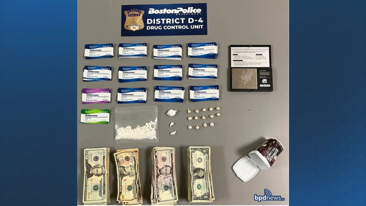 Boston man arrested on drug trafficking charges, police say